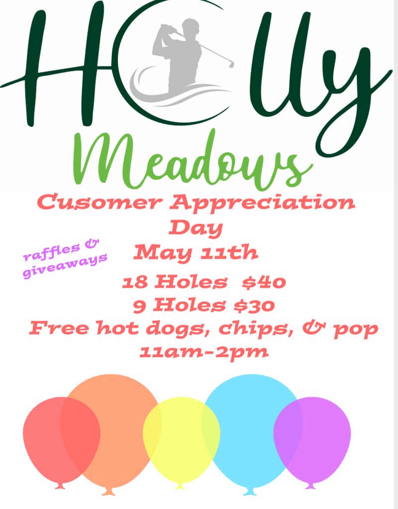 Welcome to Holly Meadows Golf Course - Holly Meadows Golf Course